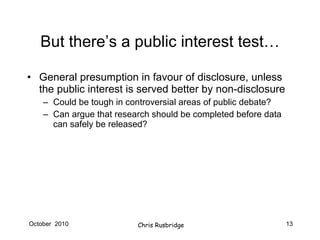 Frequently-asked questions on Freedom of Information and Environmental ...