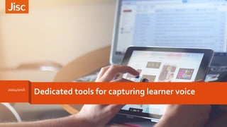Technology and capturing the learner voice | PPT
