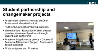 The UCL assessment journey | PPTX | Educational Assessment | Education