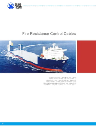 Shipboard Cable JIS C3410 Standard / Grand Ocean Marine | PDF | Free Download