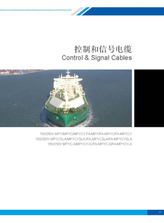 Shipboard Cable JIS C3410 Standard / Grand Ocean Marine | PDF