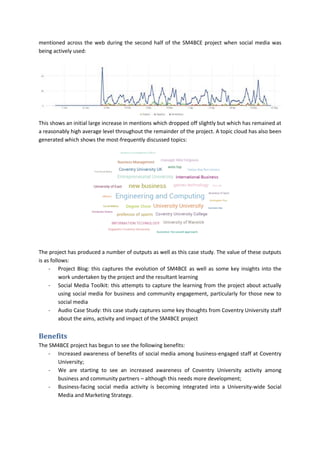 Jisc SM4BCE Case Study FINAL | DOCX | Social Networking | Internet