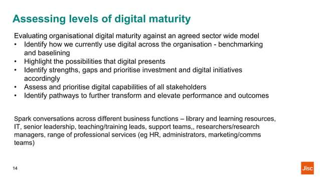 Demonstrating digital transformation: a framework for Higher Education ...