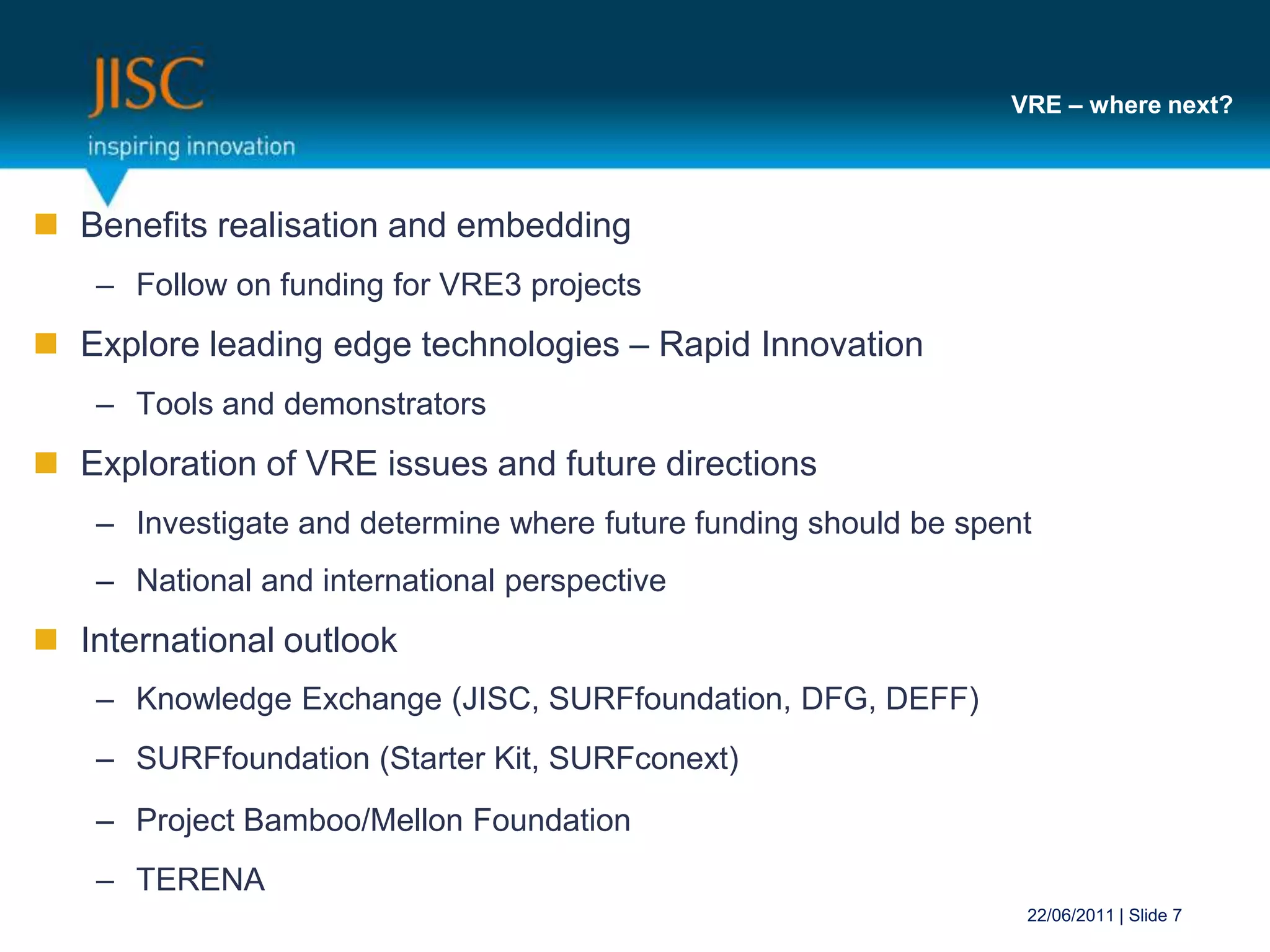 AIM/VRE Crossover Workshop | PPTX