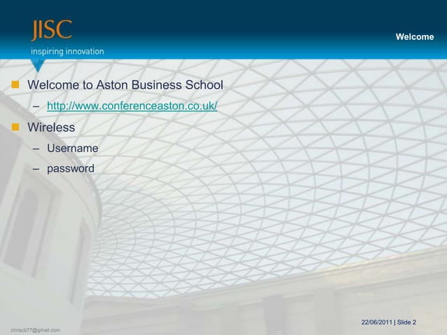 AIM/VRE Crossover Workshop | PPTX