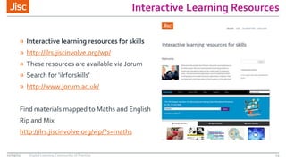 Educational Provider Network presentation - Jisc Introduction, Prevent ...