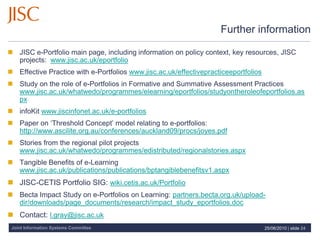Effective Practice with e-Portfolios | PPT