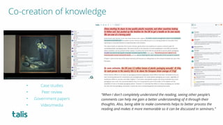 Talis Elevate - making learning visible | PPT
