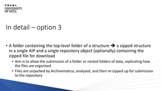 From Box to Hydra via Archivematica | PPTX | Databases | Computer ...