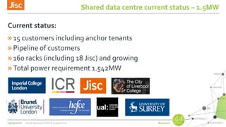 Jisc and janet network updates from network operations, operational ...