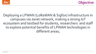 Jisc members IoT programme | PDF