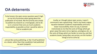 Why is Open Access for Monographs Important for Researchers? | PPT