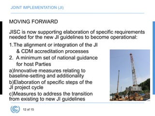 Q & A session on the Kyoto Protocol's joint implementation mechanism | PPT
