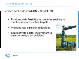 Q & A session on the Kyoto Protocol's joint implementation mechanism | PPT