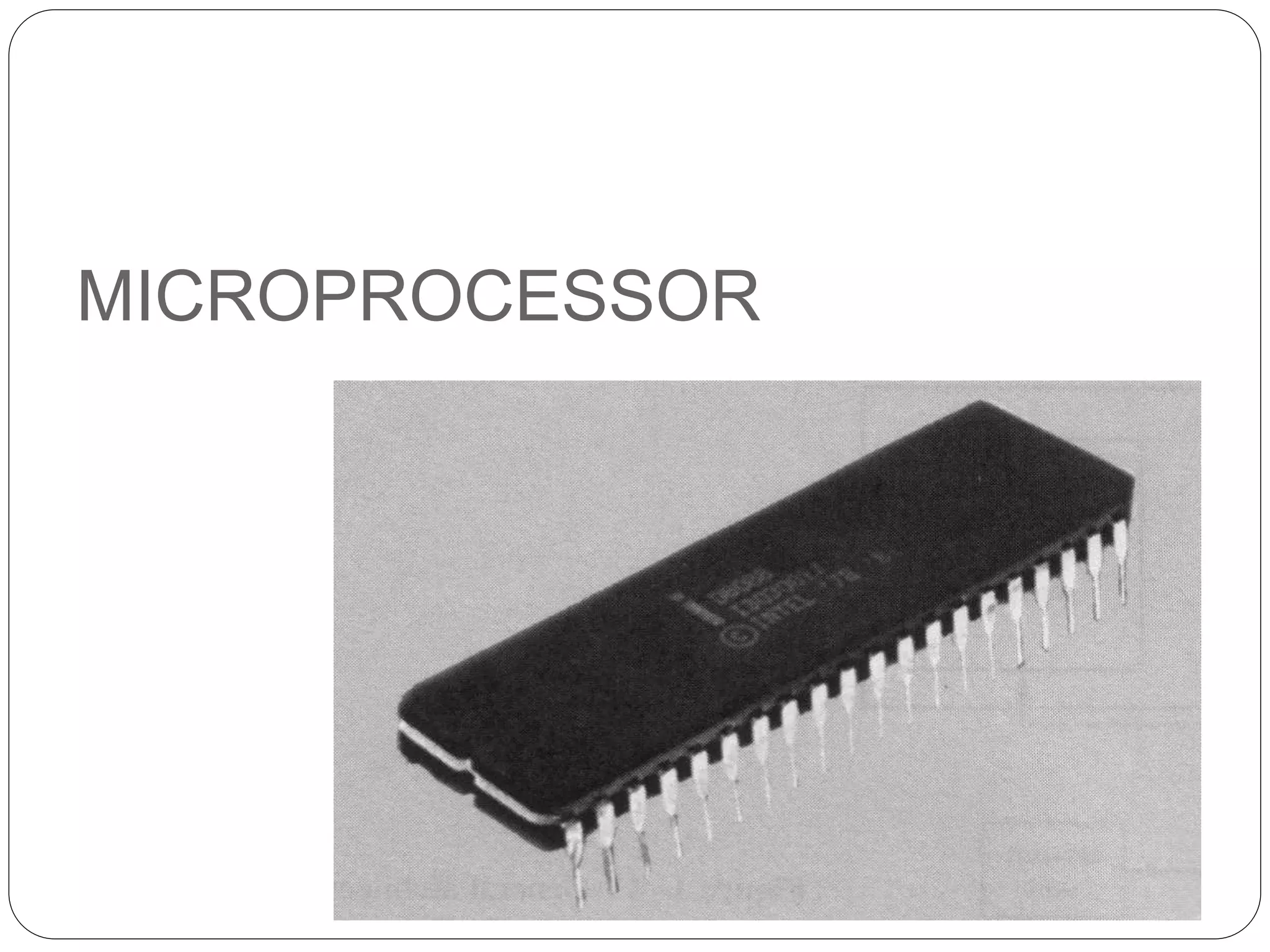 microprocessor | PPT