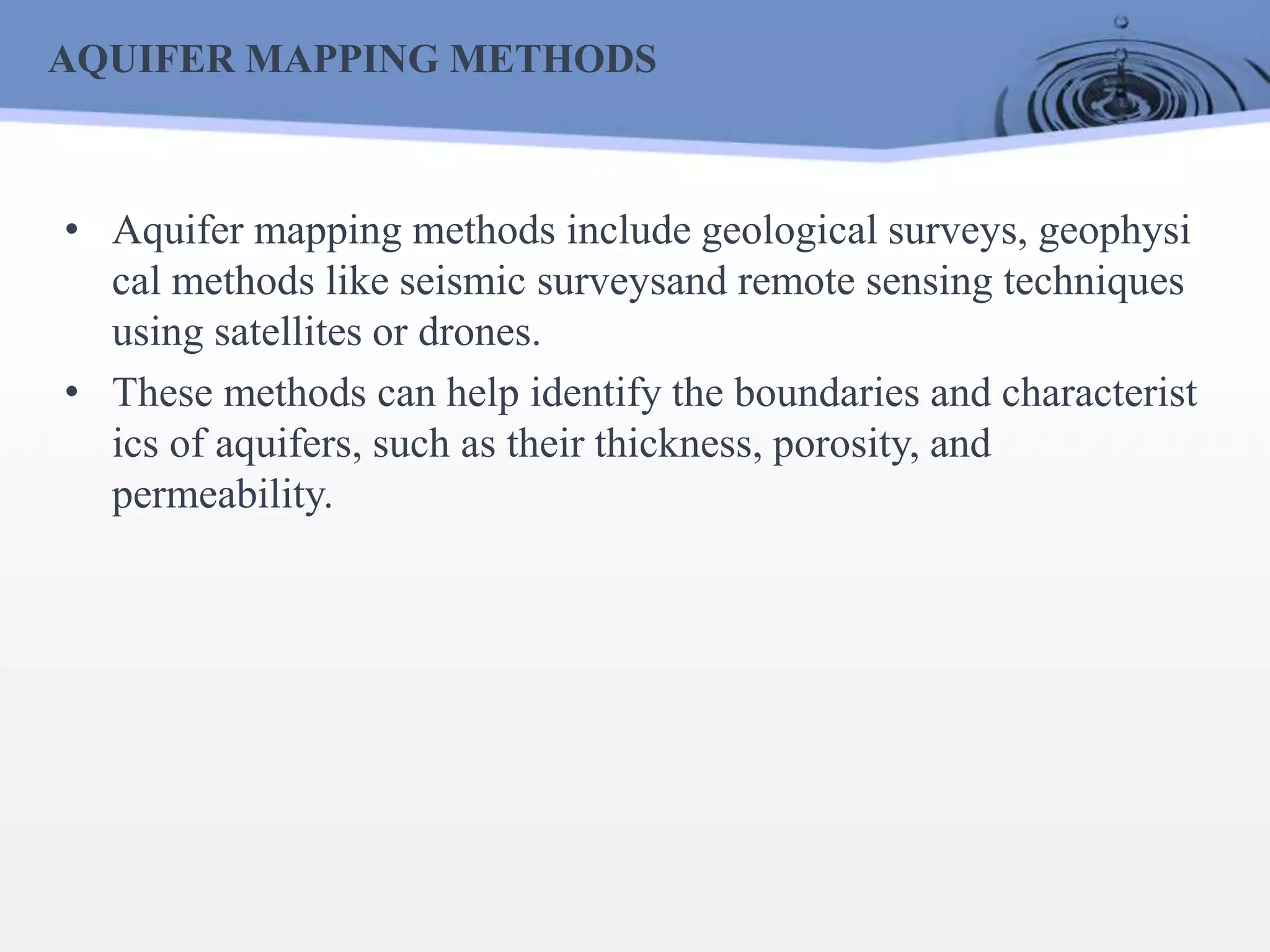 AQUIFER MAPPING, MONITORING, AND ANALYSIS.pptx
