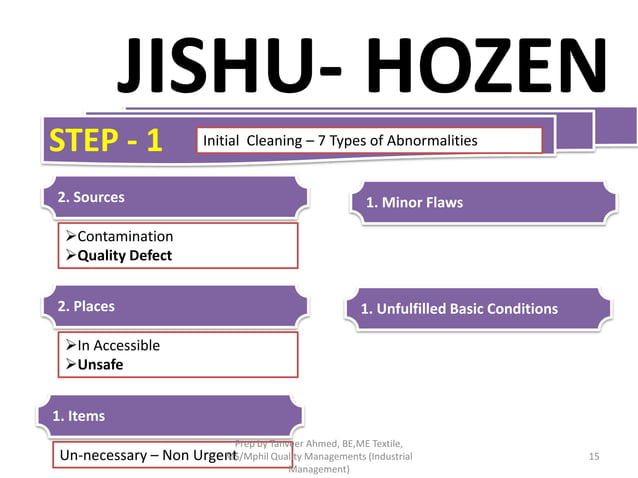 Jishu hozen | PPTX