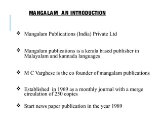 Jiss organiations study at mangalam | PPT