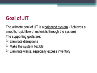 Just in Time | PPT