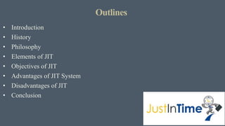 Just In Time (JIT) | PPTX