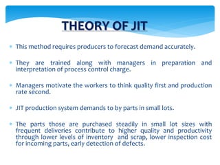 Just In Time Analysis | PPTX