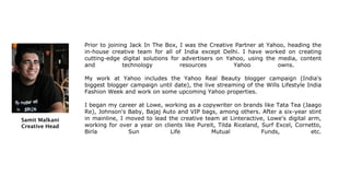 Jack in the Box Worldwide Credentials | PDF