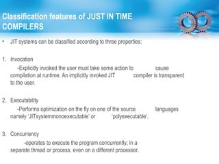 JIT Compiler | PPT