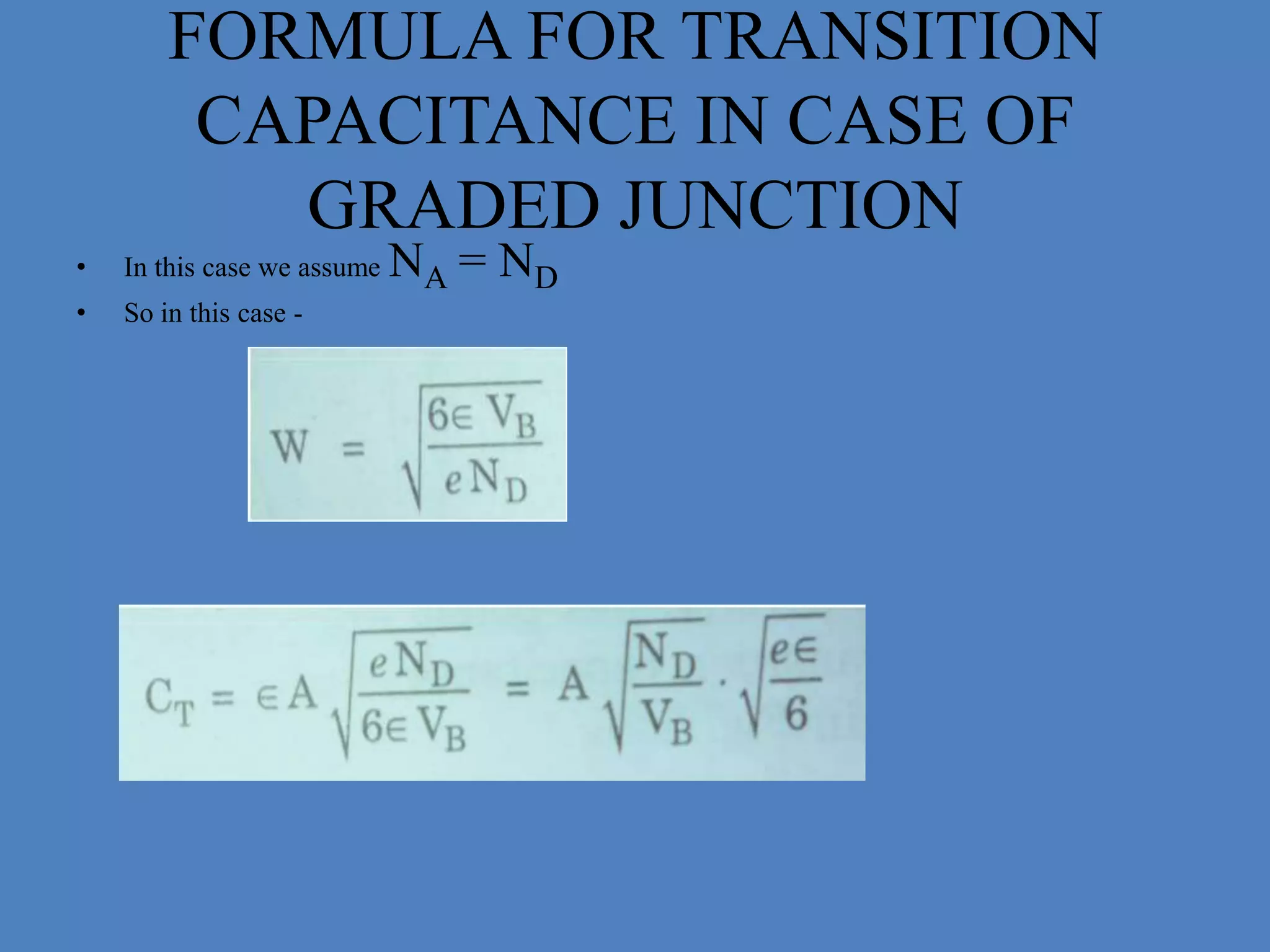 Analog Electronics ppt on Transition & diffusion capacitance by Being ...