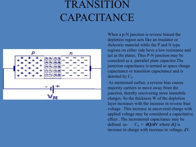 Analog Electronics ppt on Transition & diffusion capacitance by Being topper | PPTX | Chemistry ...