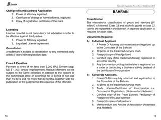 Trademark Registration in UAE | PDF