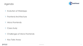 Micro Frontends Architecture - Jitendra kumawat (Guavus) | PDF