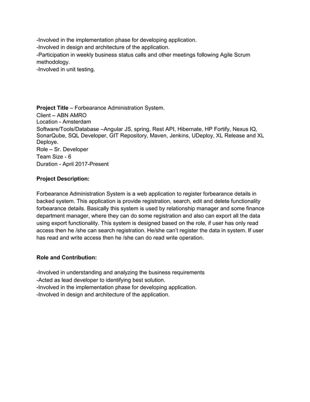 Jitendra resume 2018 | PDF