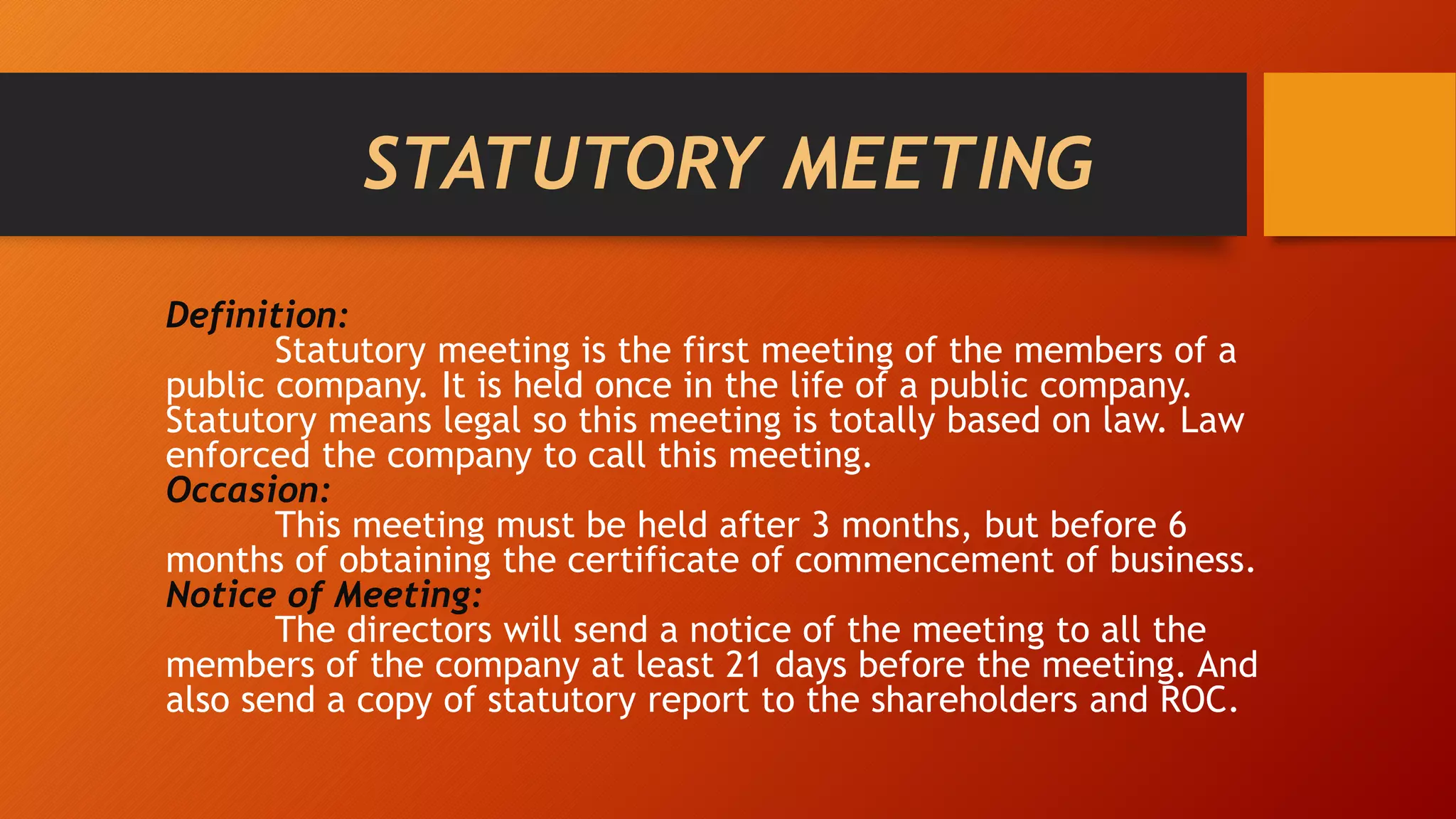 company meetings | PPTX