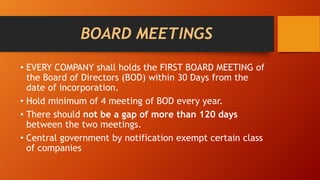 company meetings | PPT
