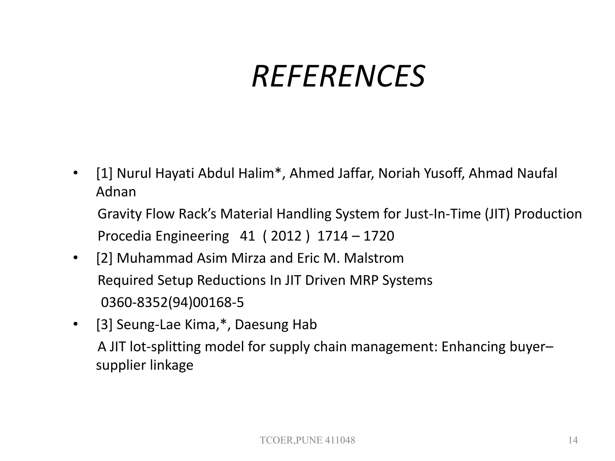 Jit ppt with case study | PPTX