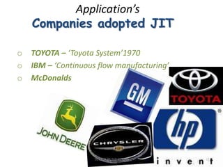 Jit ppt with case study | PPTX