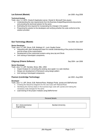 Jitin kayyala | DOC | Web Development | Internet