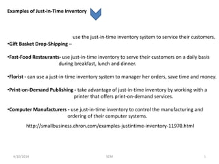 JIT inventory | PPTX