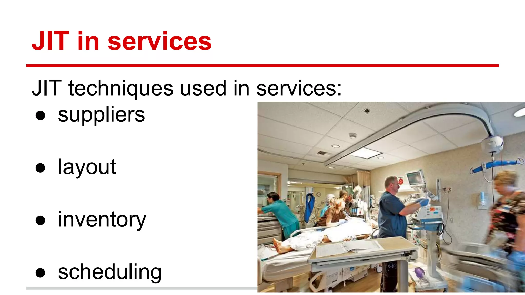 JIT Scheduling + Kanban + JIT Services | PPTX