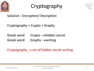 Cryptography and Information Security | PPTX