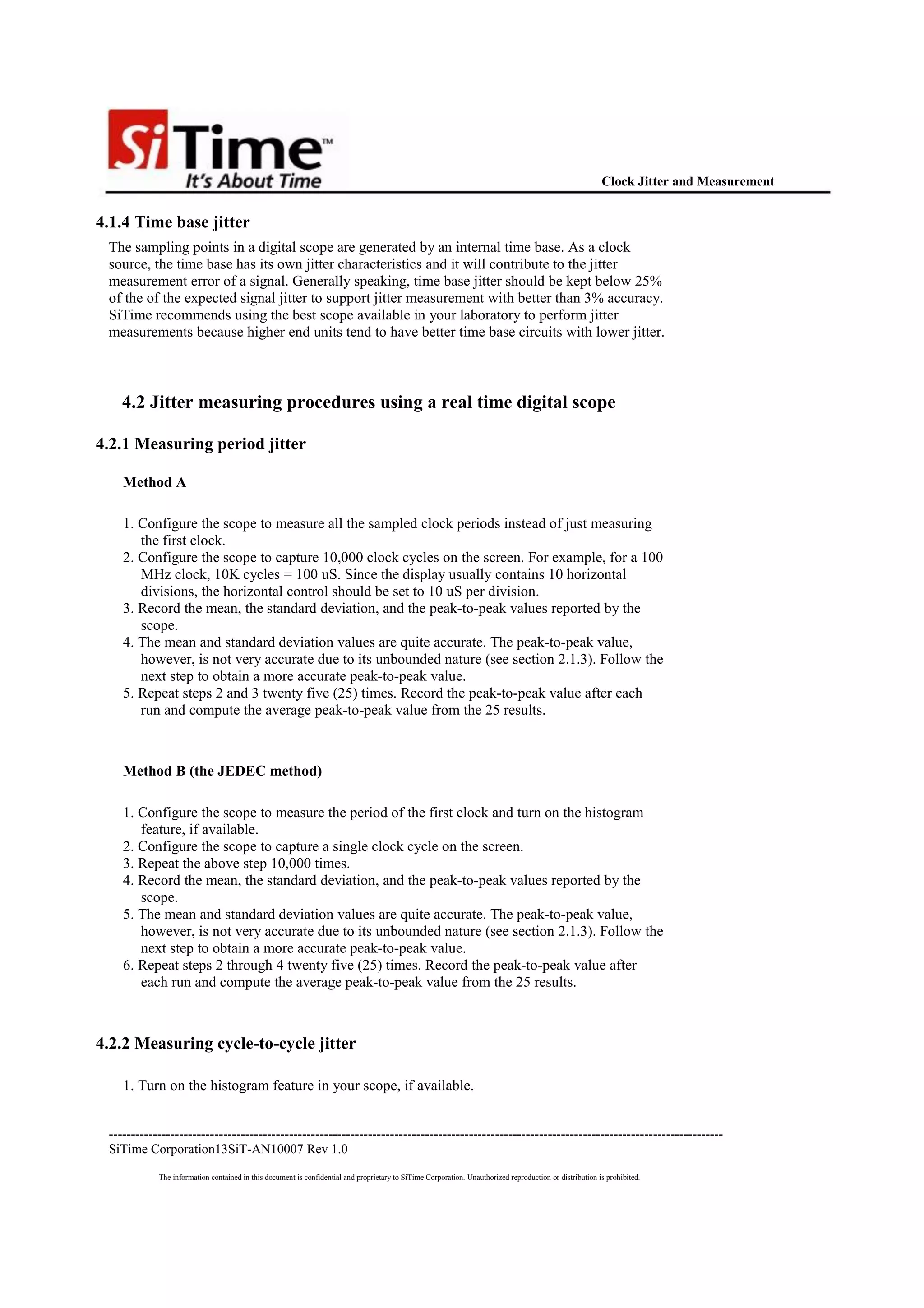 Clock Jitter and Measurement | PDF | Physics | Science