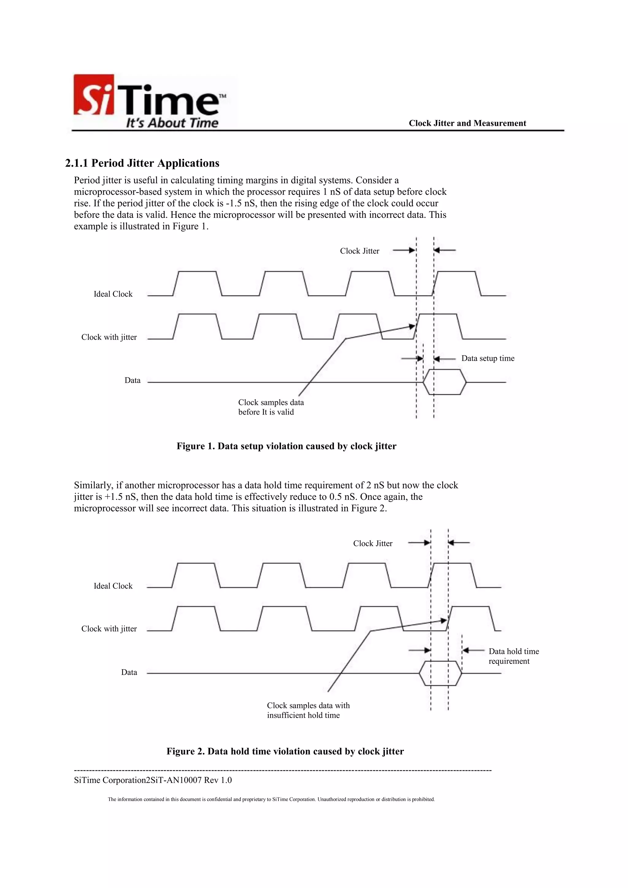 Clock Jitter and Measurement | PDF | Physics | Science