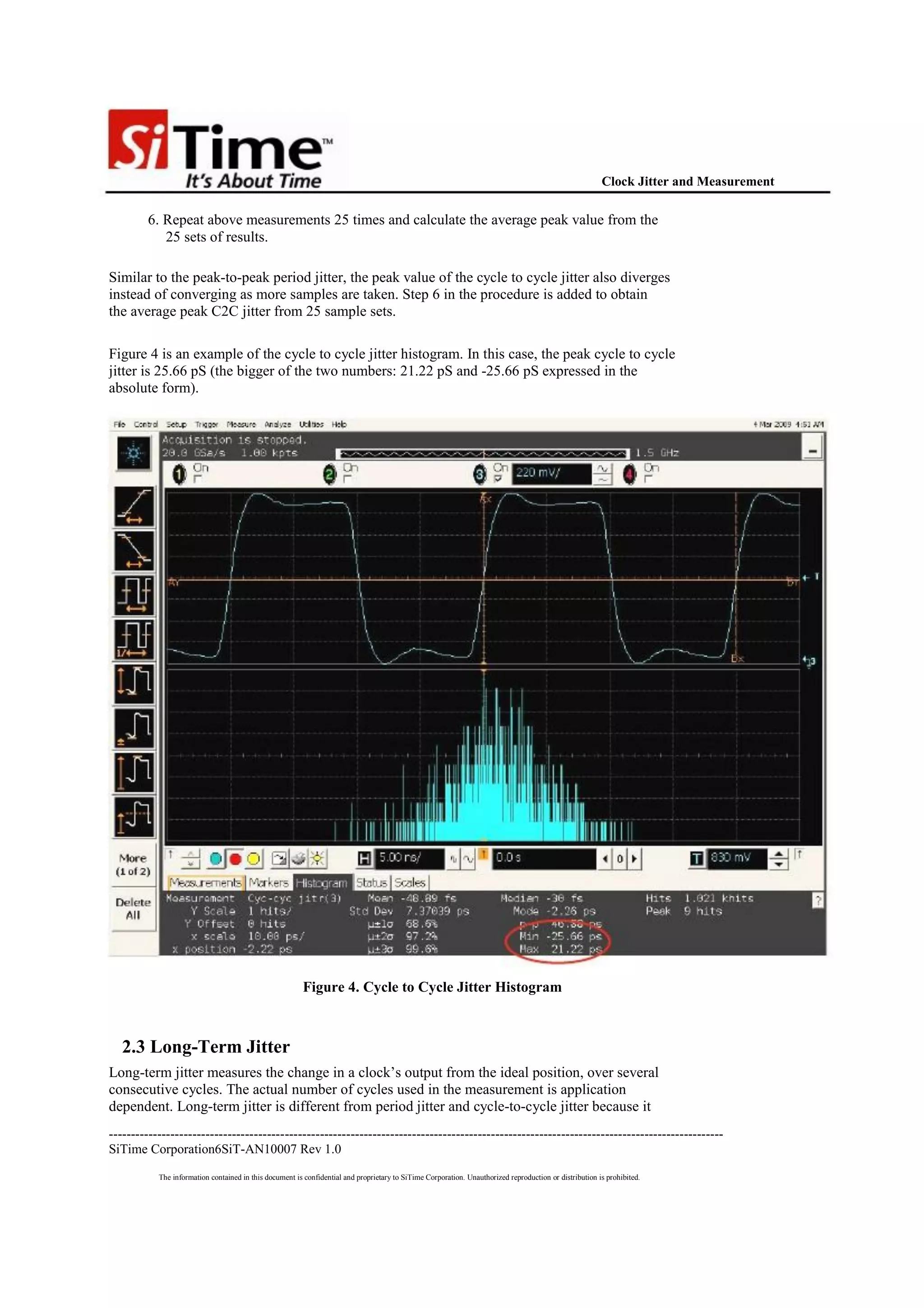 Clock Jitter and Measurement | PDF | Physics | Science