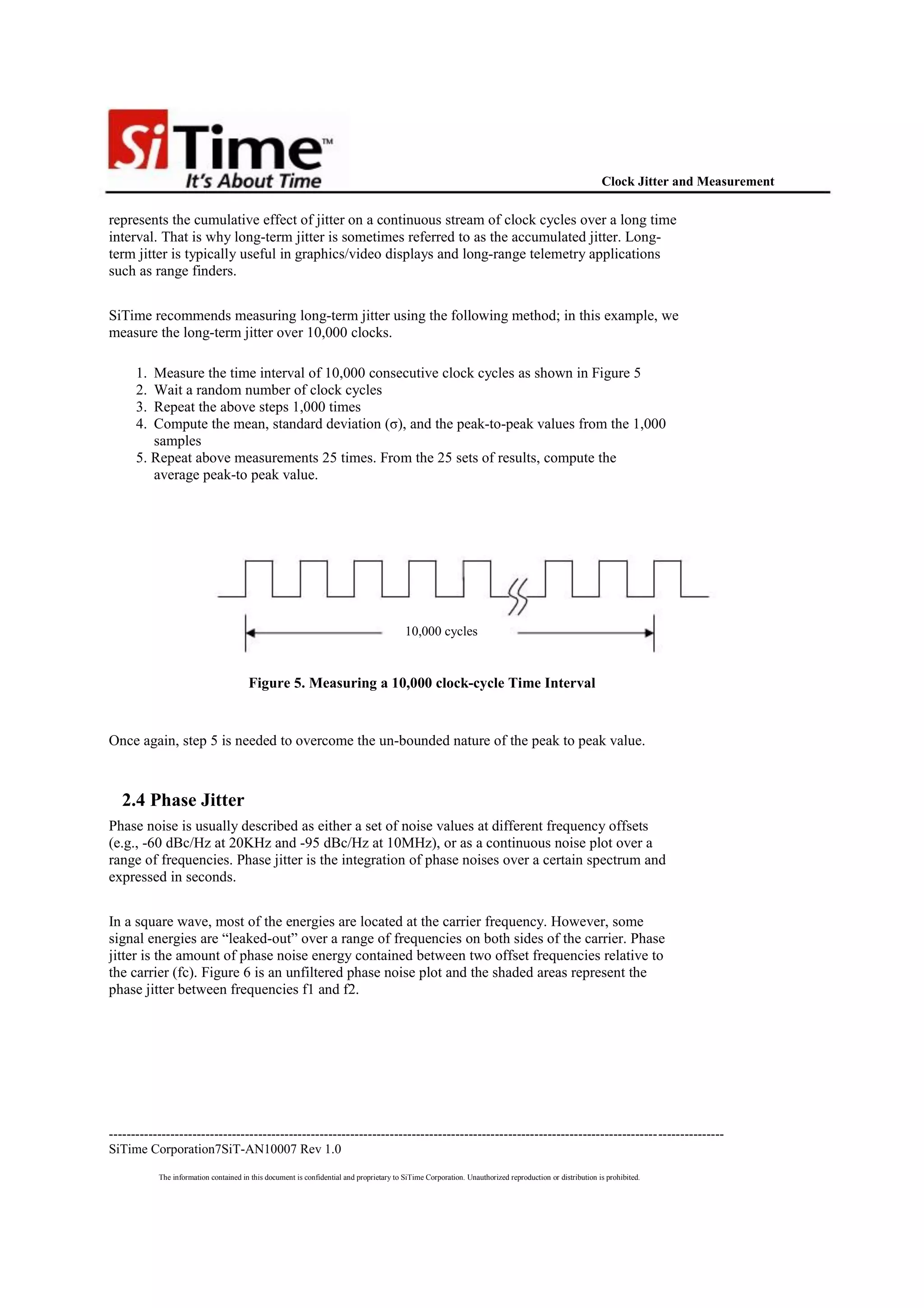 Clock Jitter and Measurement | PDF | Physics | Science