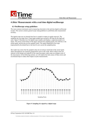 Clock Jitter and Measurement | PDF | Physics | Science