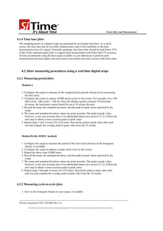Clock Jitter and Measurement | PDF | Physics | Science