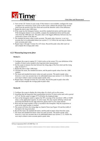 Clock Jitter and Measurement | PDF | Physics | Science