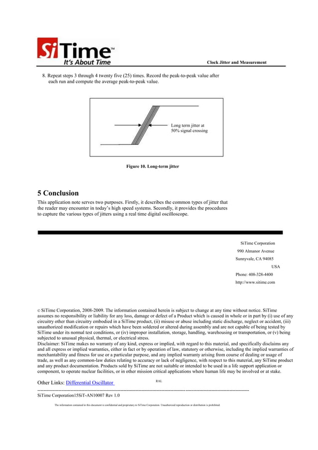 Clock Jitter and Measurement | PDF | Physics | Science