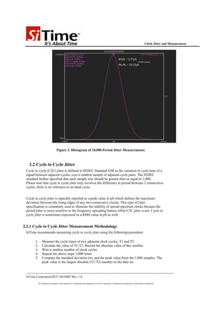 Clock Jitter and Measurement | PDF | Physics | Science