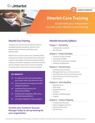 Jitterbit core syllabus | PDF